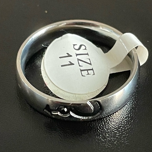 Jewelry | 5mm Male Gender Symbols Half Heart Ring Size 11 | Poshmark